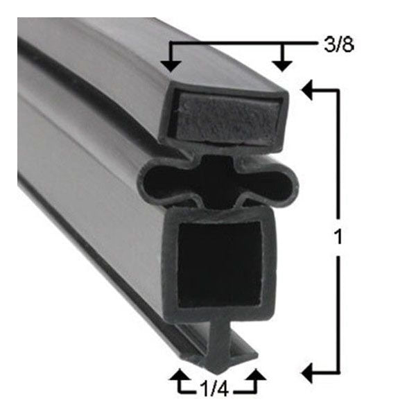 Refrigeration Gasket Profile 10-034 - True Seal Gaskets